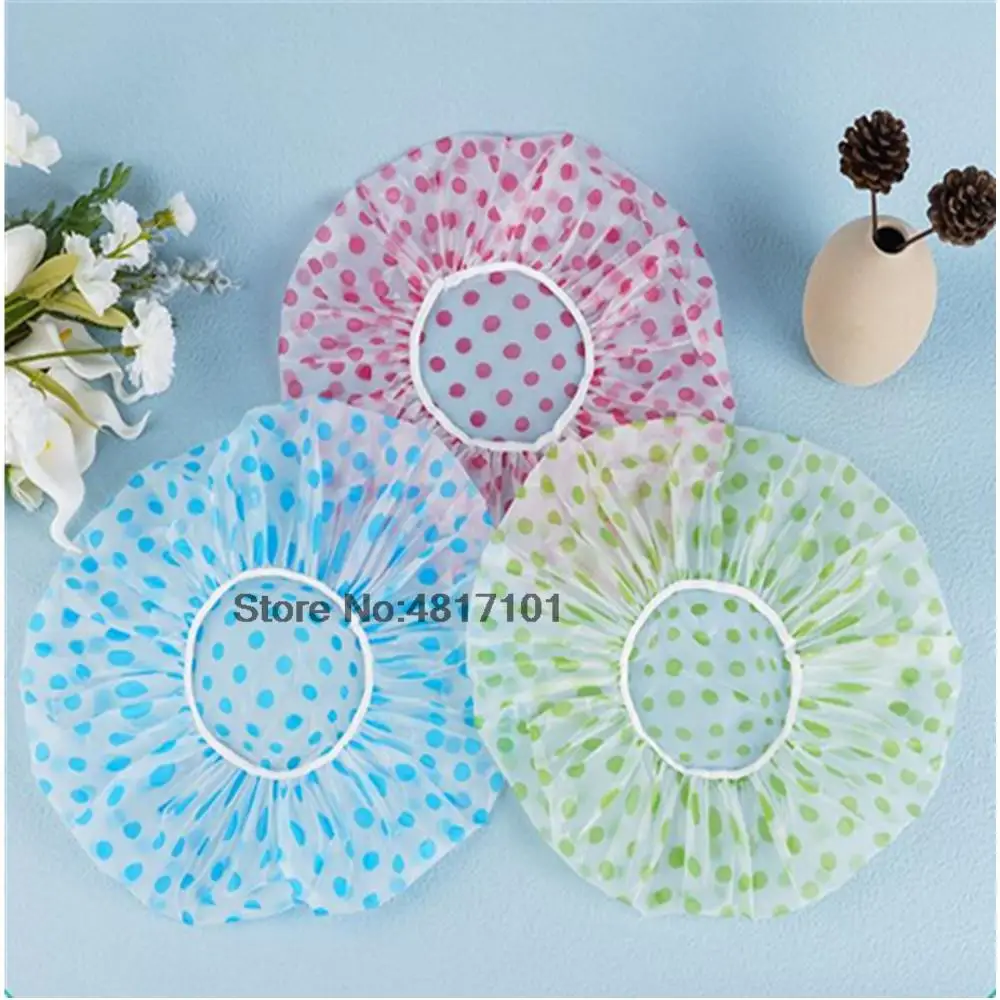 1pcs-Bashroom-Shower-Waterproof-Cap-Thicken-Elastic-Bath-Hat-Bathing ...