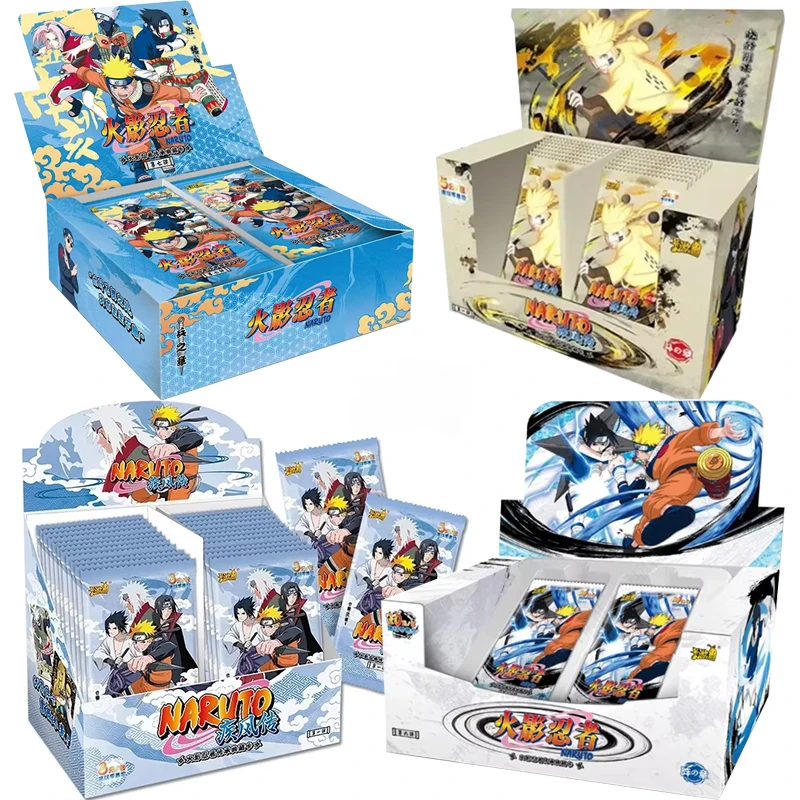 KAYOU-Genuine-Naruto-Cards-Box-Anime-Figure-Card-Booster-Pack-Sasuke ...