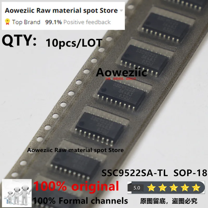 Aoweziic-100-New-Imported-Original-SSC9522SA-TL-SSC9522S-SOP-18-Power ...