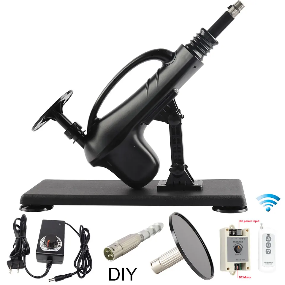 Fredorch Sex Machine Telescopic Linear Actuator Stroke 4 6cm Variable Speed Reciprocating