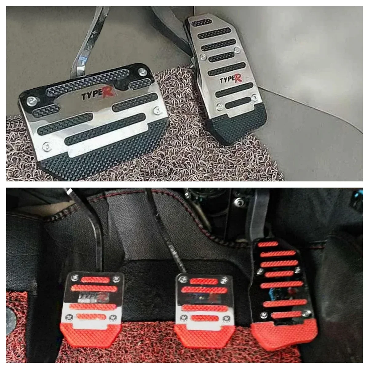 New-universal-stainless-steel-car-pedal-cover-brake-pad-modification ...