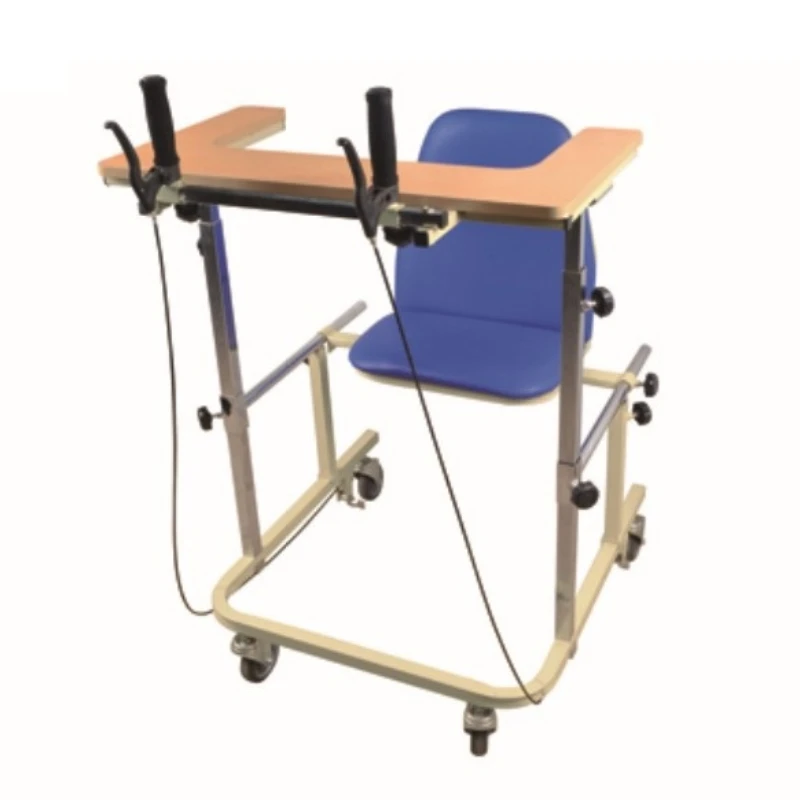 Folding Walking Training Chair With Brake Rehabilitation Equipment ...