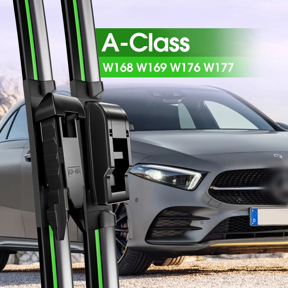 2pcs-Front-Windshield-Wiper-Blades-For-Mercedes-Benz-A-Class-W168-W169 ...