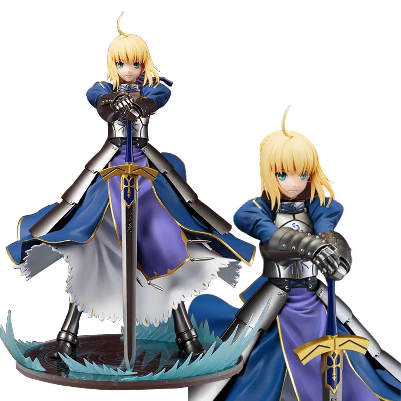 23CM Saber Anime Fate/Stay night Figure Knight King Saber Caliburn ...