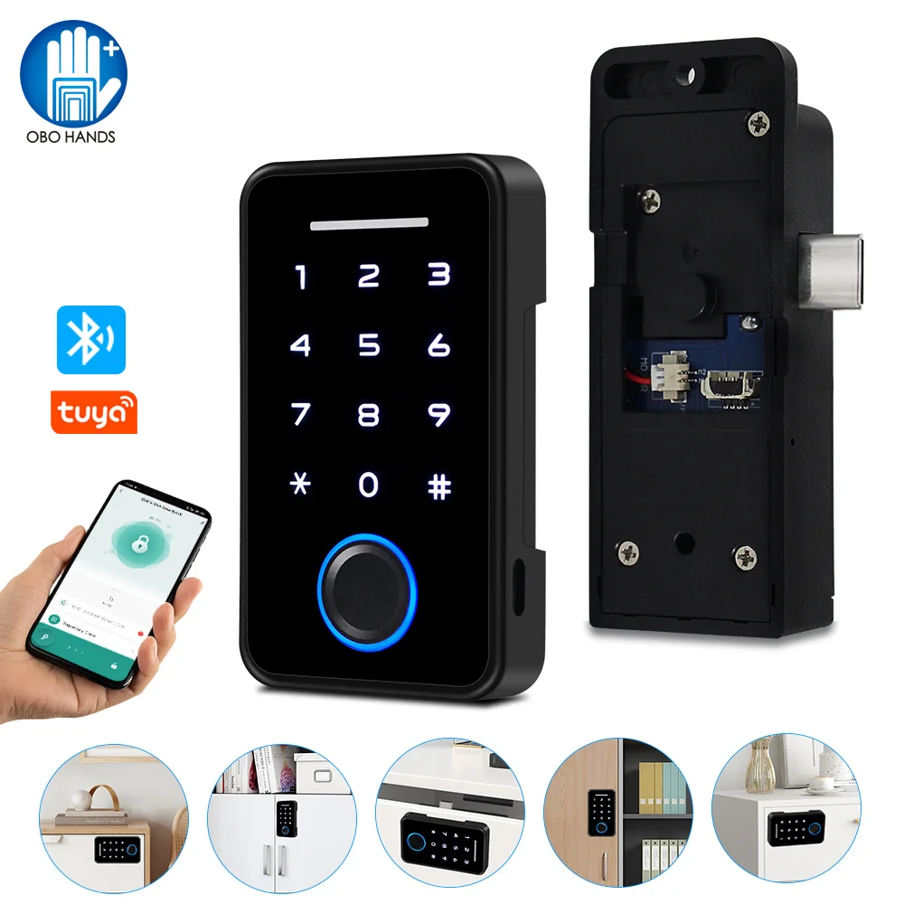 Bluetooth-Tuya-Smart-Fingerprint-Drawer-Lock-Biometric-Electronic ...