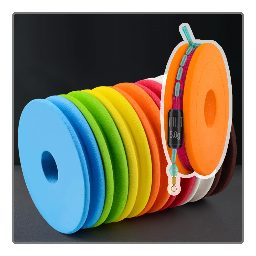 EVA-foam-spool-winder-take-up-reel-fishing-main-spool-foam-winding-coil ...