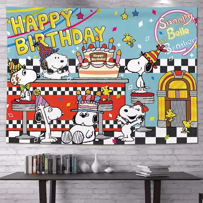 Snoopy Backdrop: The Perfect Choice for Birthdays, Photoshoots, and ...