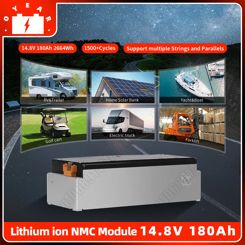 Brand-New-180Ah-14-8V-16-8V-NMC-Lithium-ion-Battery-Pack-Module-4S1P ...
