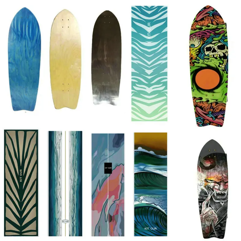 32in-Professional-Land-Surfboard-Deck-Ski-Surfing-Practice-Big ...