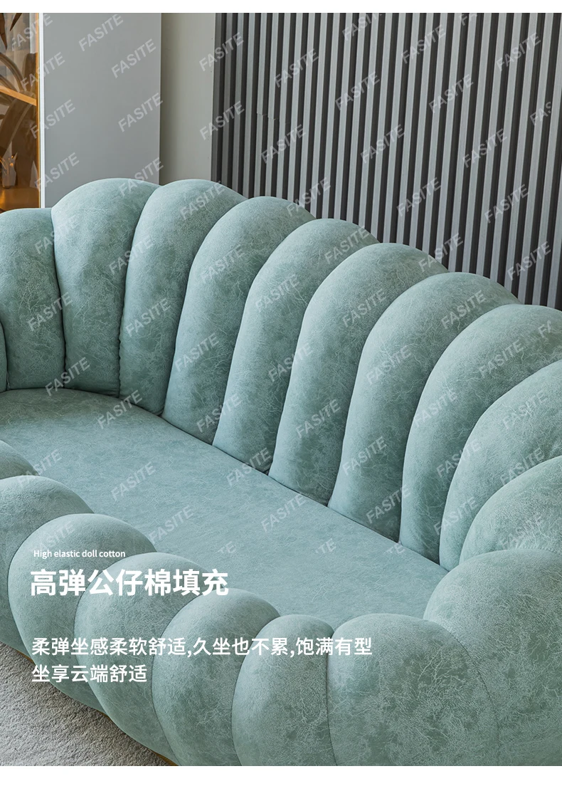 Sofa Phong Cách Bắc Âu Chống Bẹp Đầu Sofa Phòng Khách Thư Giãn Mút Xốp Thiết Kế Ghế Sofa Sang ...