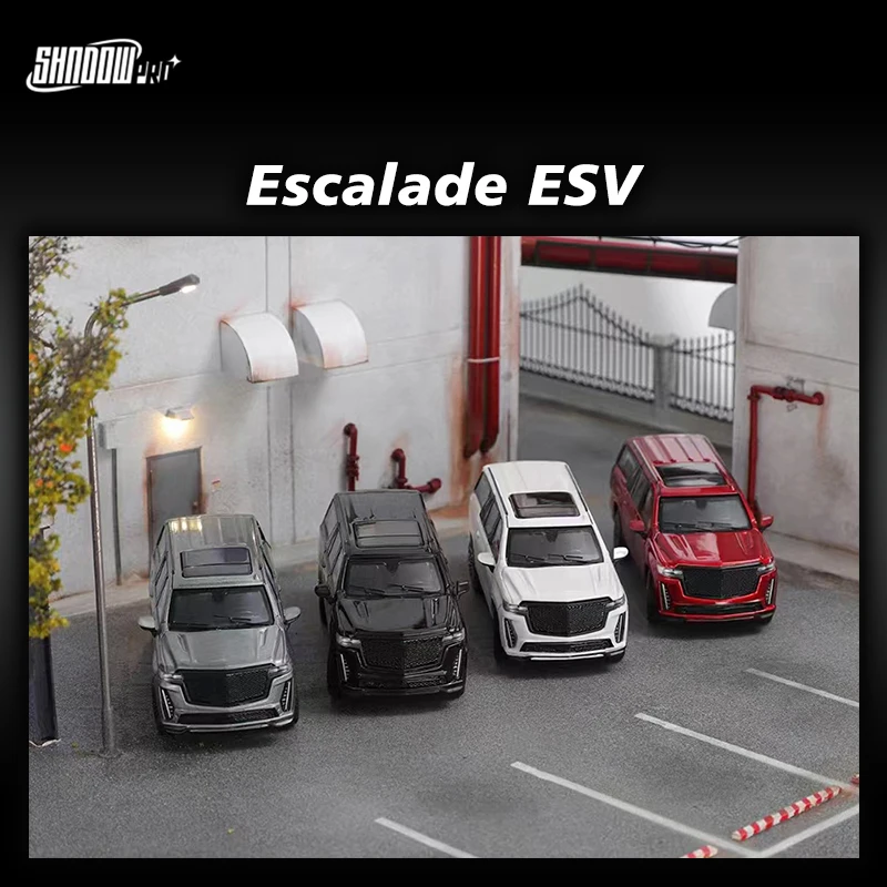 PreSale-GCD-Shadow-Pro-1-64-Escalade-ESV-2023-Diecast-Diorama-Car-Model ...
