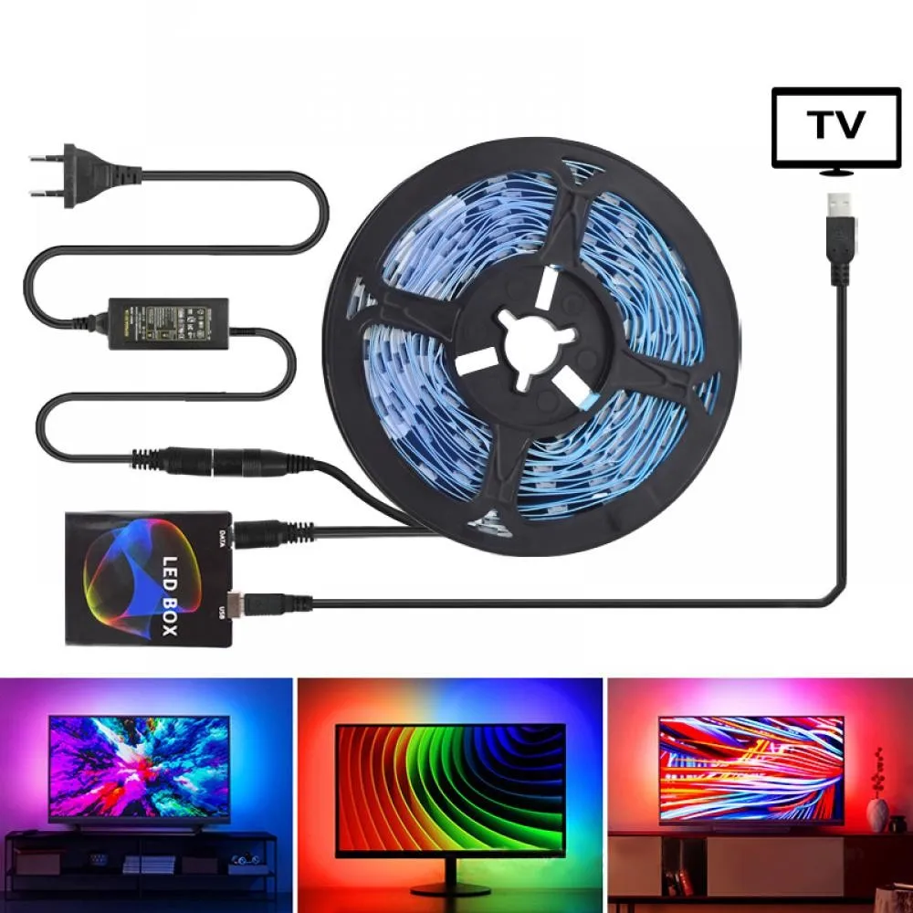 WS2812B-TV-Backlight-LED-Strip-Ambient-Lights-16-Million-Pixels-with ...