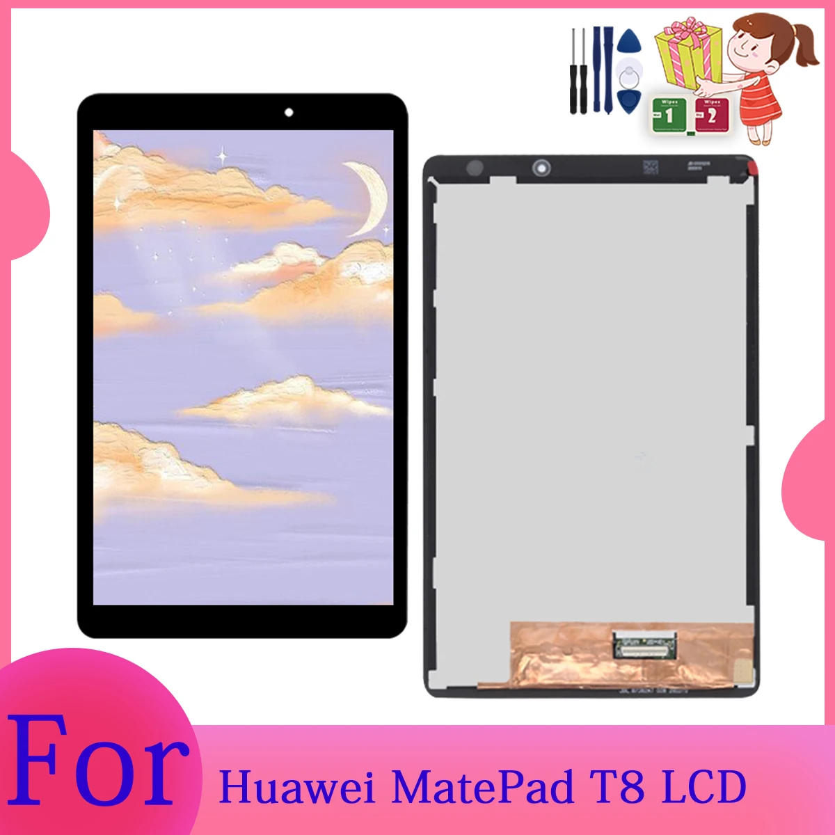LCD-For-Huawei-Matepad-T8-Kobe2-L09-Kobe3-l09-KOBE2-W09-LCD-Display ...
