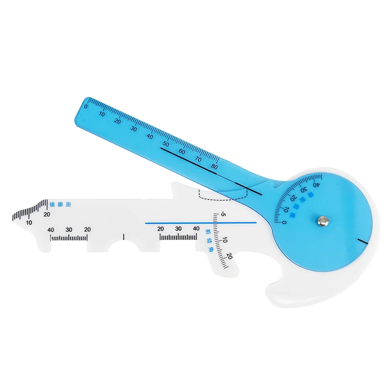 1pc Multi Function Plastic PD Ruler Pupil Distance Eye Wire Distance ...