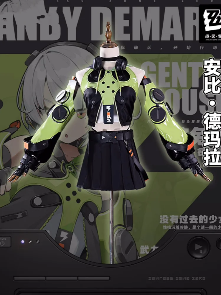 New-Game-Zenless-Zone-Zero-Anby-Demara-Cosplay-Costume-Women-Girls-Cool ...