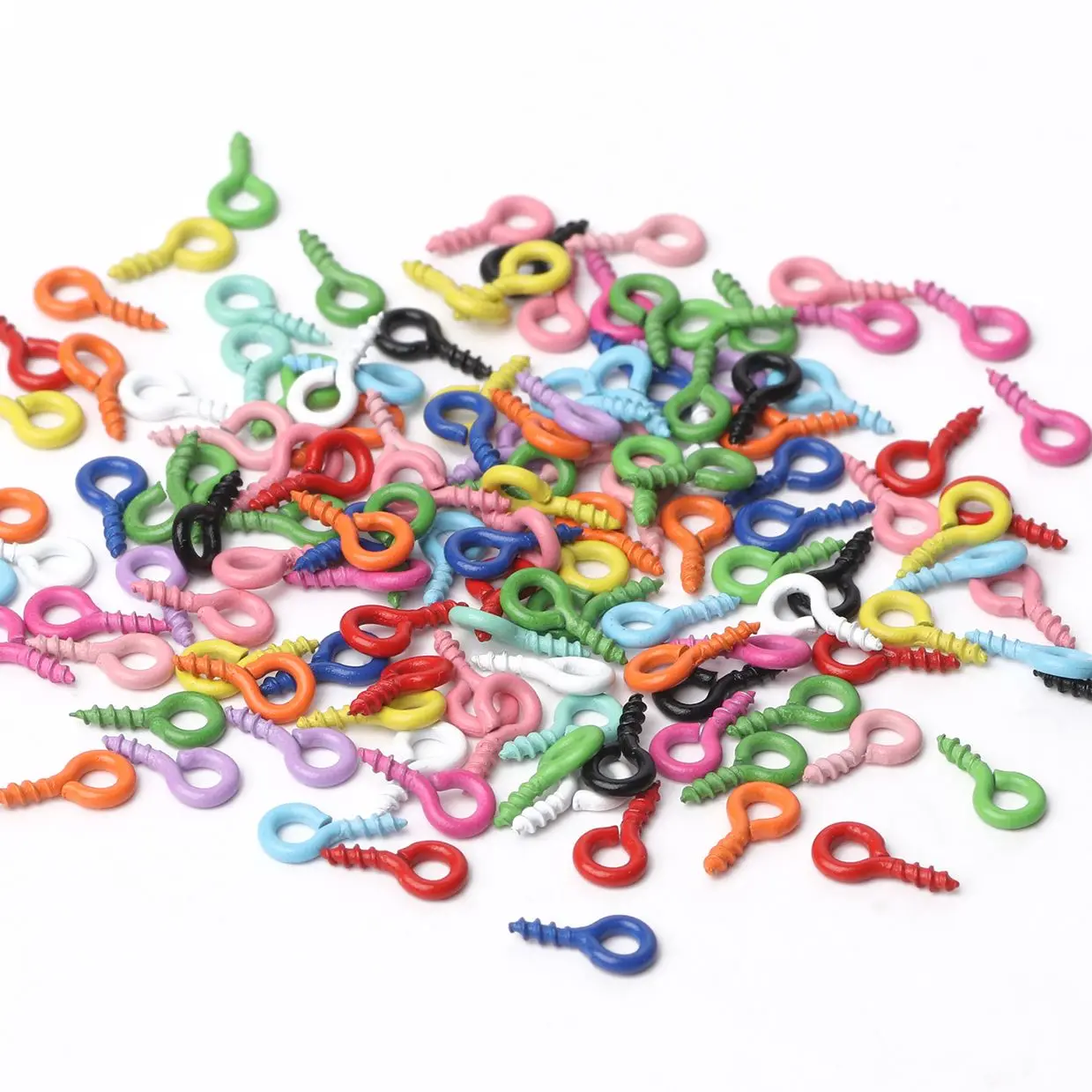 Small Tiny Mini Eye Pins Eyepins Hooks Eyelet | Small Eye Screws ...