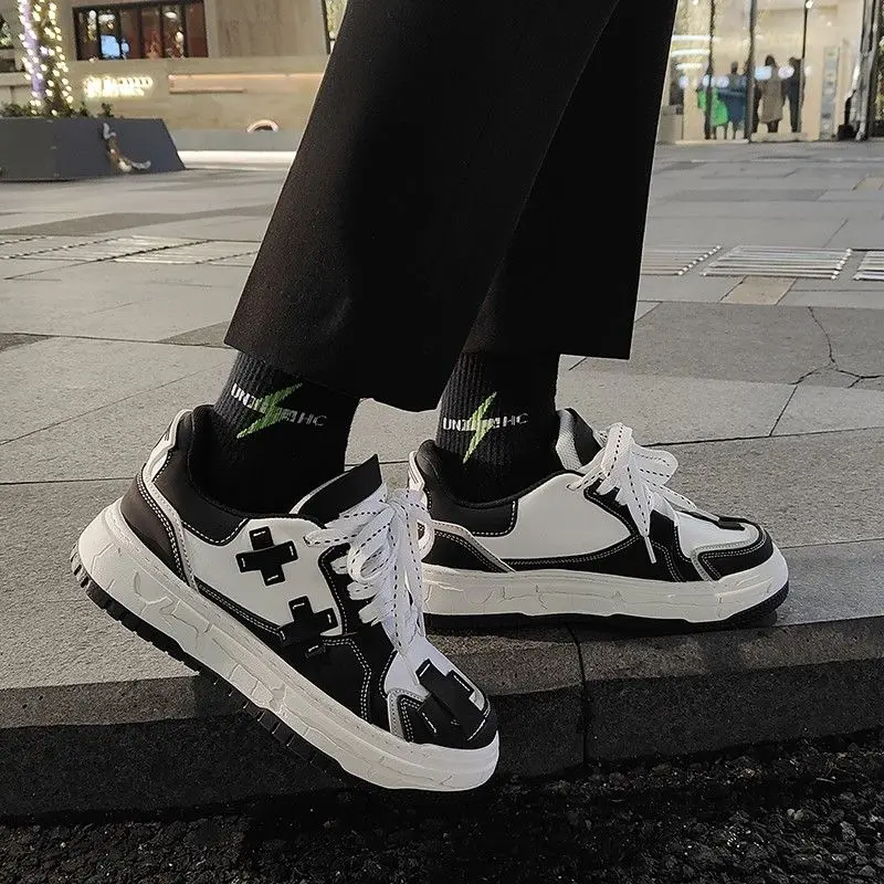 New Men Casual Sneaker Harajuku Style Daily Versatile Simple Basketball ...