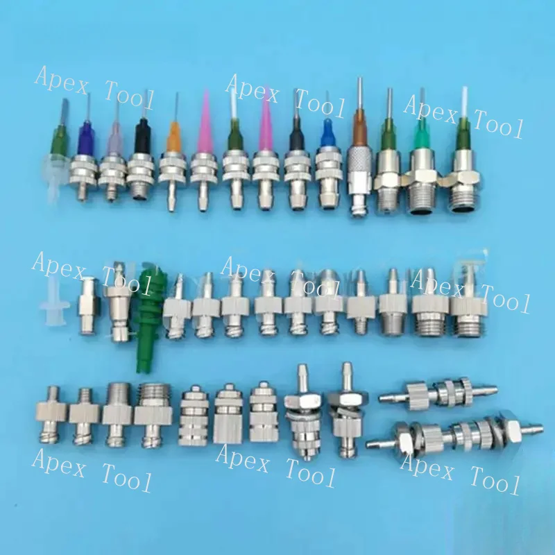 Metal Luer Adapter Male Thread Adapter Stainless Steel Needle ...