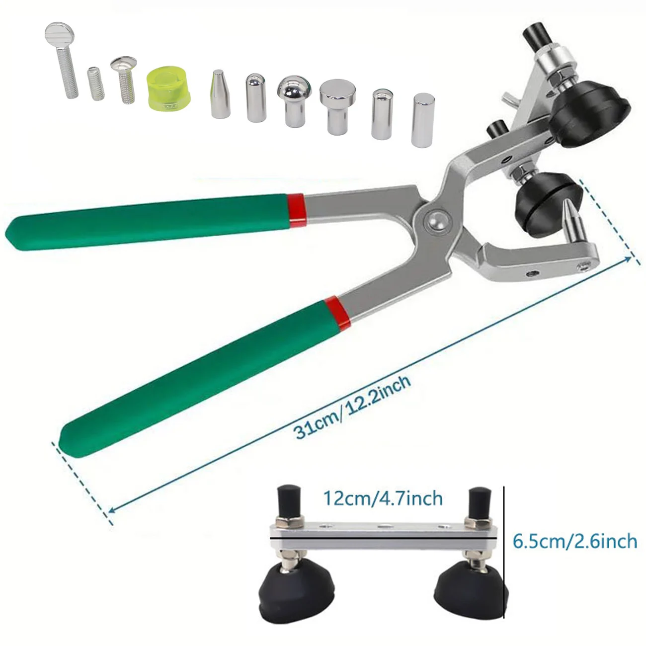 Car Door Fender Edge Crimp Plier With Replaceable Heads Car Body Edge ...