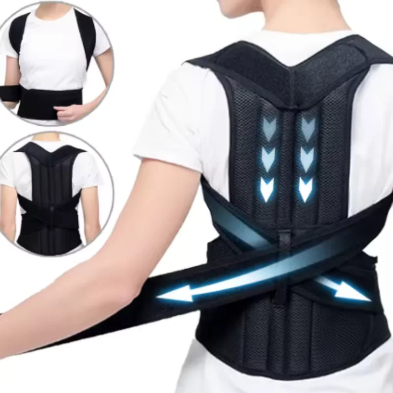 1PC Humpback Correction Sports Adult Back Correction Strap Spine ...