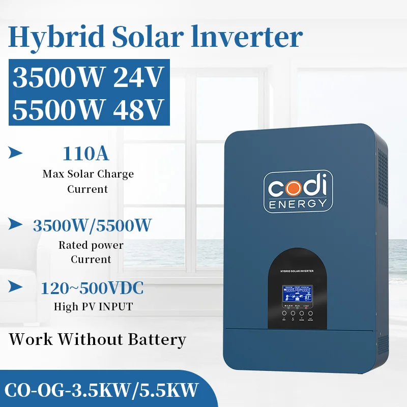 Solar Hybrid Inverter 3.5kw | Solar Energy Equipment | Codi Energy ...