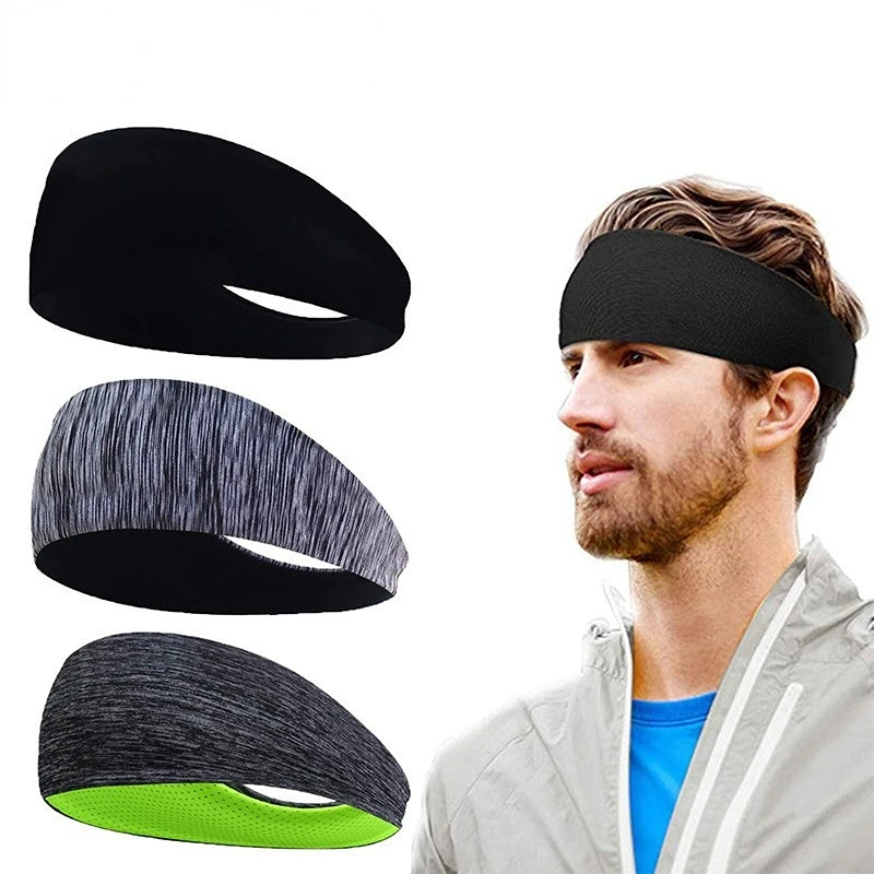Sports-Sweatband-Anti-slip-Headband-Slim-Workout-Cooling-Sweatband-for ...