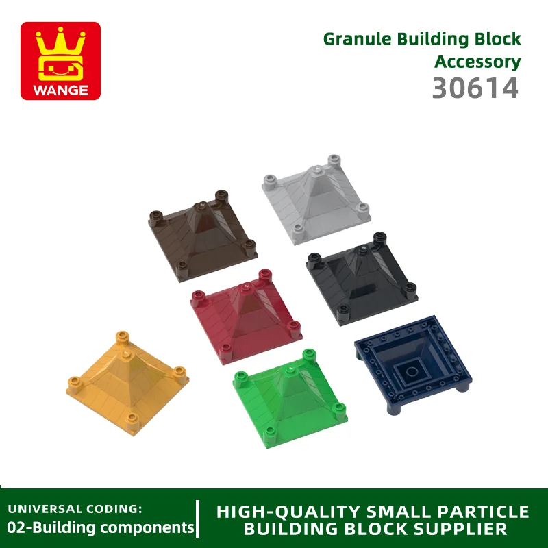 1Pcs-30614-Castle-Roof-Building-Block-Moc-Color-Tower-Top-Accessories ...