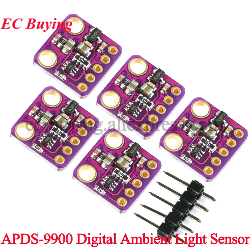 5Pcs-1pc-APDS-9900-Digital-Ambient-Brightness-Environmental-Light-Intensity-Sensor-Proximity ...