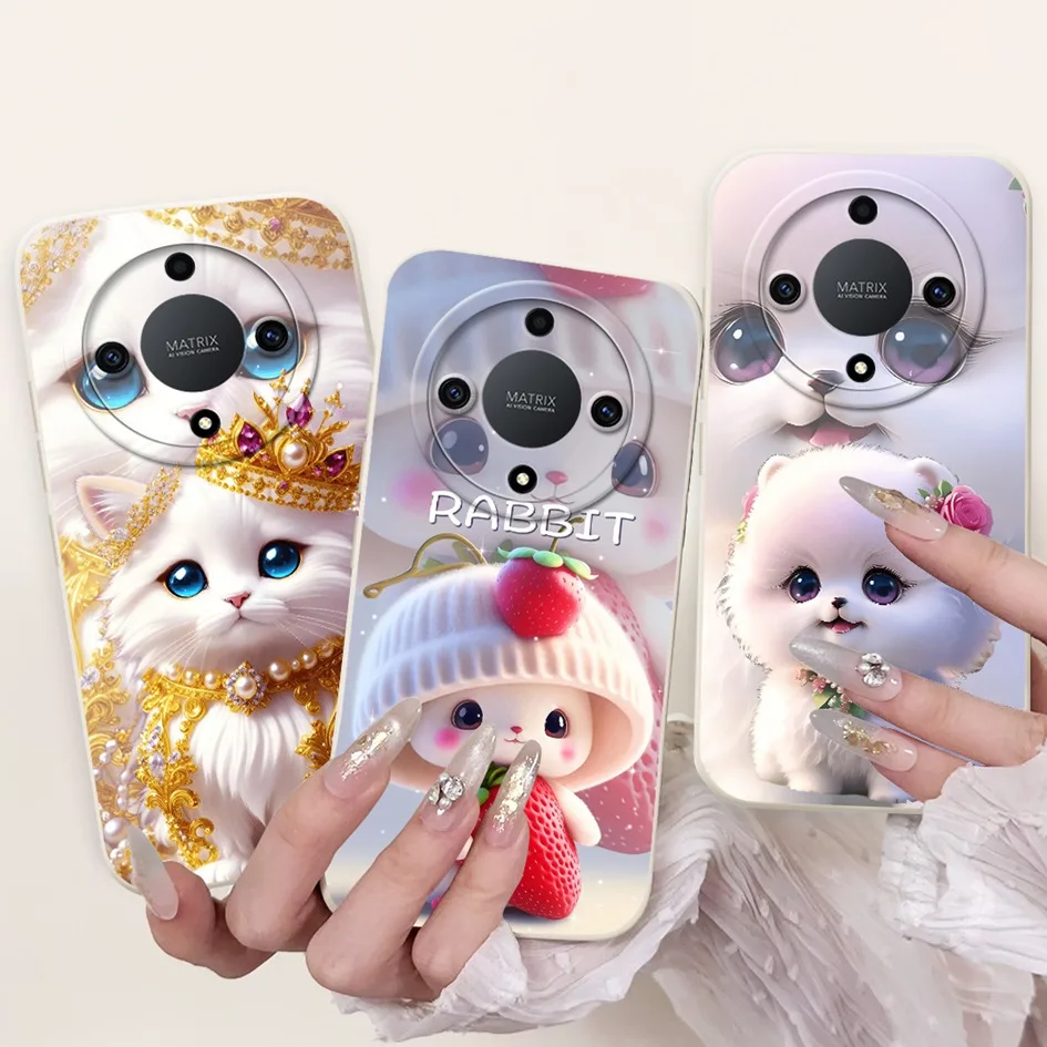 For Honor Magic 5 Lite Case RMO-NX1 RMO-NX3 Phone Cover Cute Fashion ...