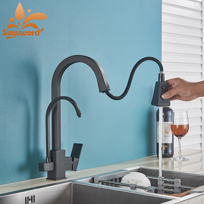 Purification-Filter-Kitchen-Faucet-2-Models-Pull-Down-Spout-Drinking ...