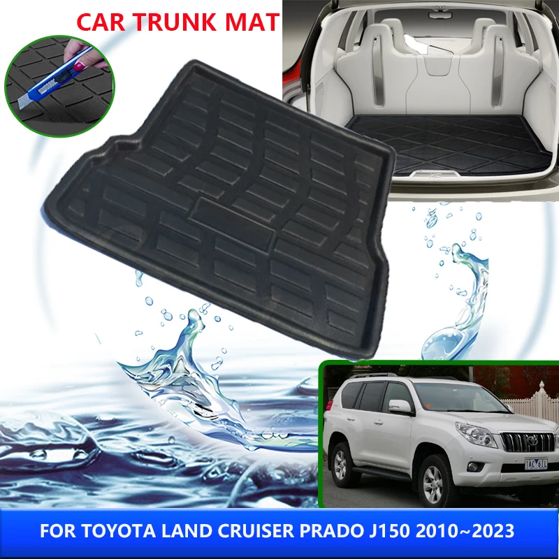 Trunk Mat For Toyota Land Cruiser Prado J150 150 2010~2023 2021 2022 ...