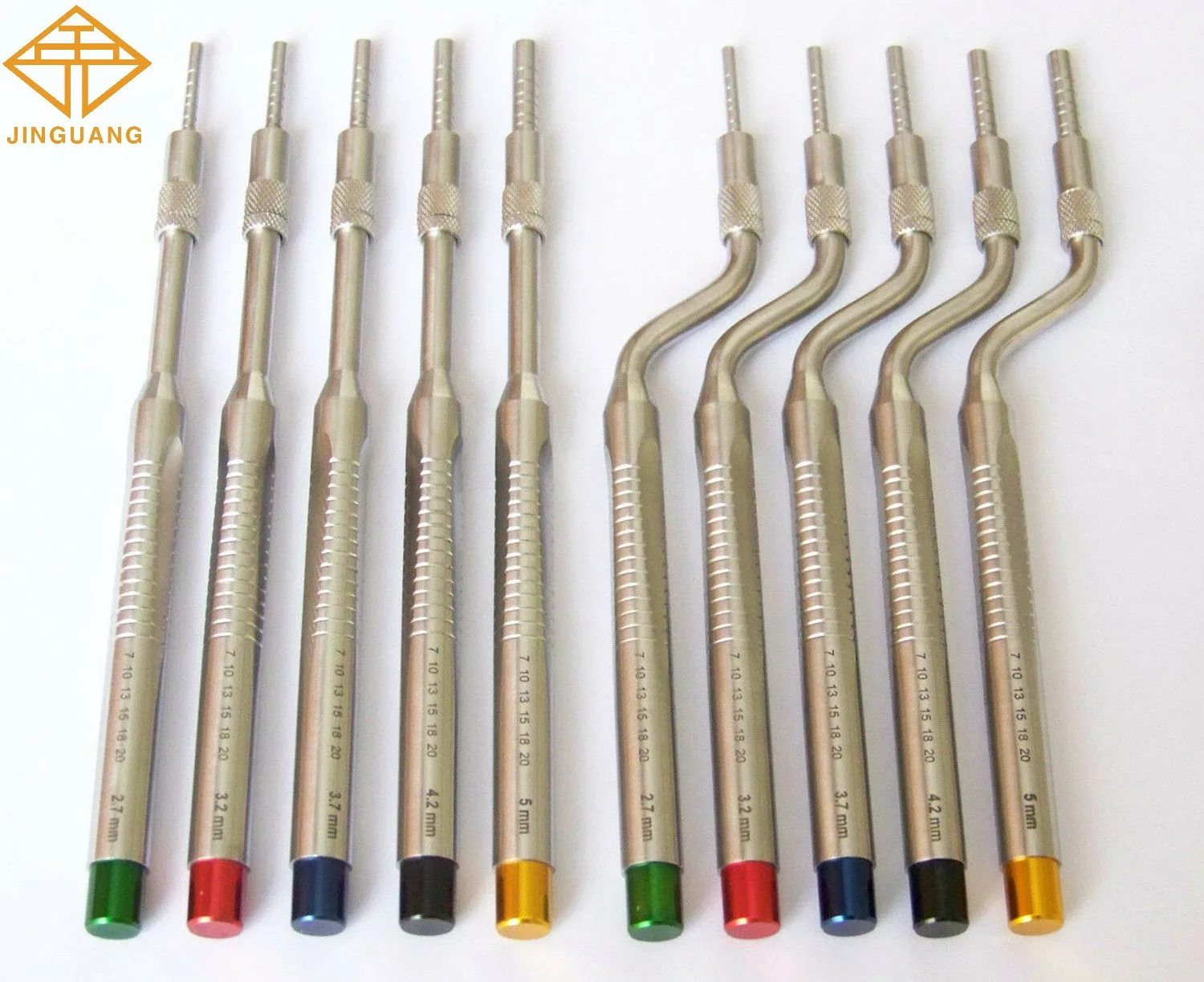 5pcs-10pcs-Sinus-Lift-Osteotomes-Kit-Straight-Off-Set-Concave-Dental ...