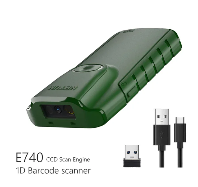 NETUM E800 Bluetooth Wireless Barcode Scanner AND NT-L5 Wired 2D QR Bar ...