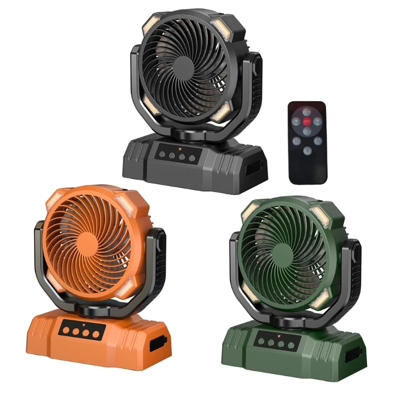 Outdoor-Camping-Fan-with-LED-Lamp-10000mAh-Rechargeable-Fan-for-Tent ...