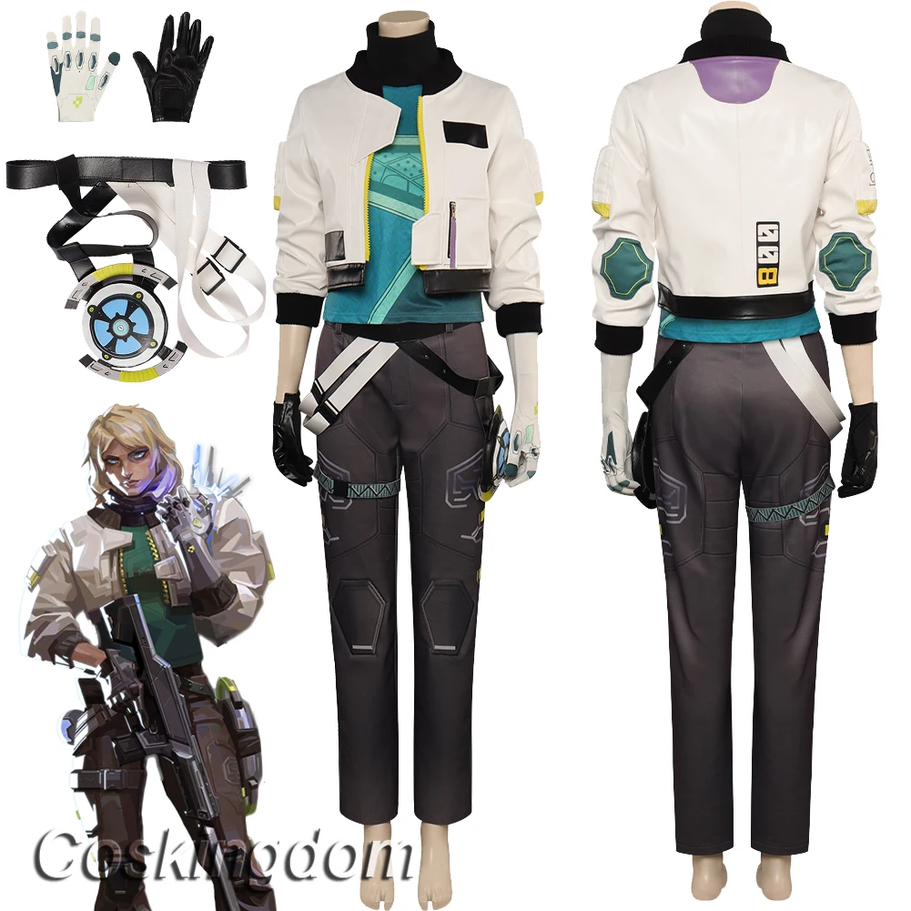 Deadlock-Cosplay-Fantasy-Game-Valorant-Costume-Disguise-Adult-Women ...