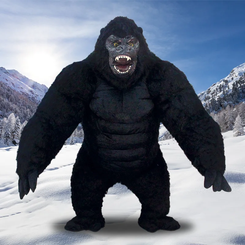 Giant Monsters Gorillas Mascot Inflatable Costume Cosplay King Kong ...