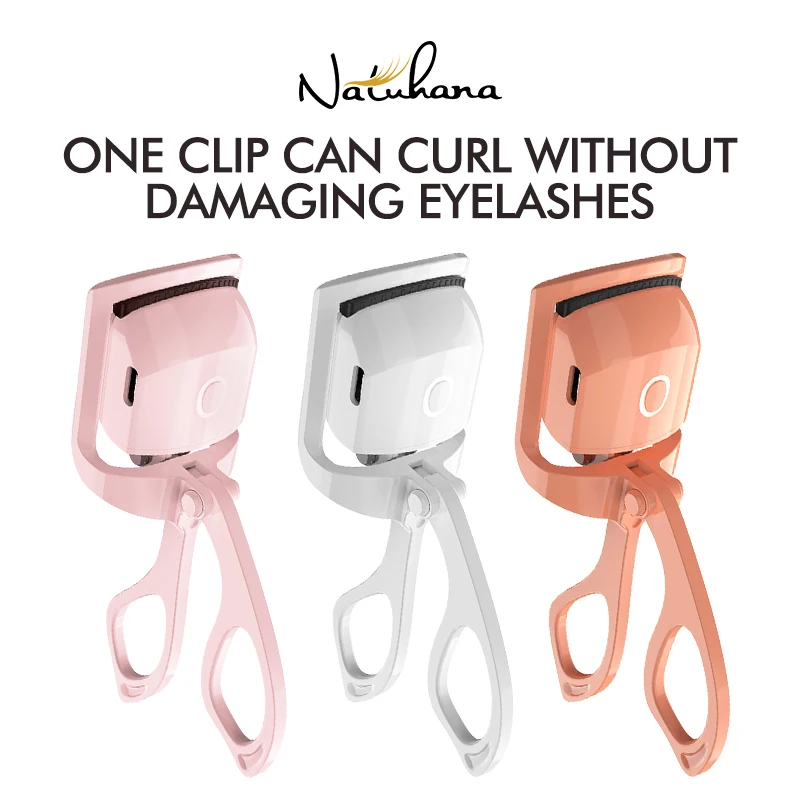 NATUHANA-Electric-Eyelash-Curler-Lasting-Curling-Thermal-Eyelash-Clip ...
