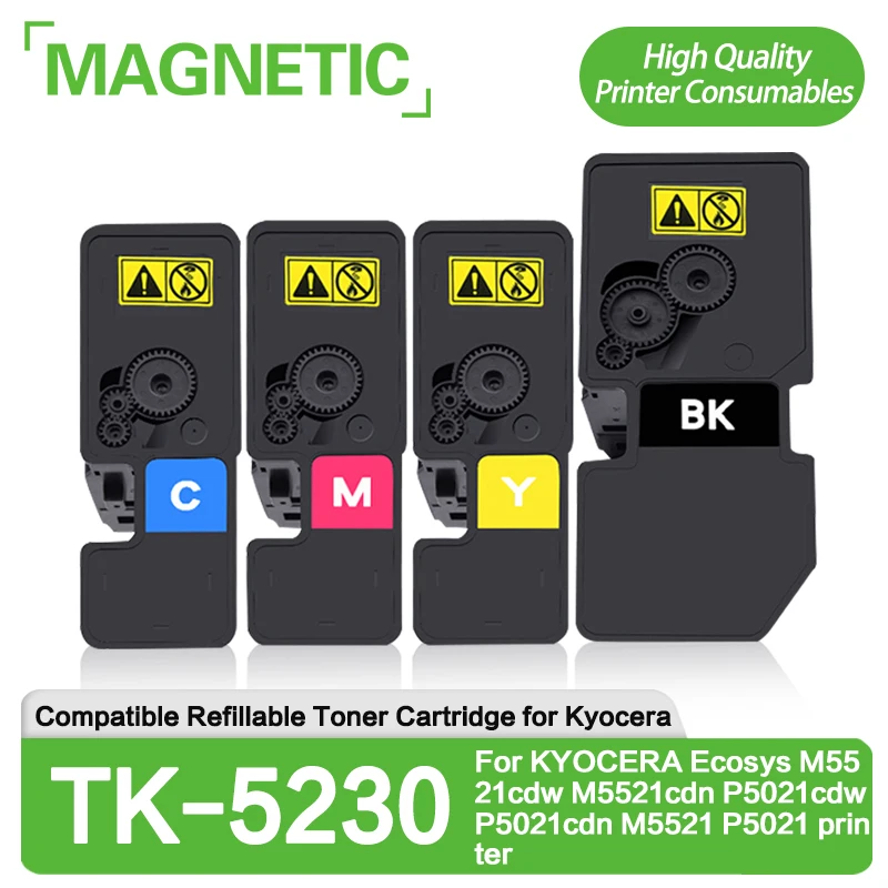 TK-5230-Compatible-Refillable-Toner-Cartridge-For-Kyocera-Ecosys ...