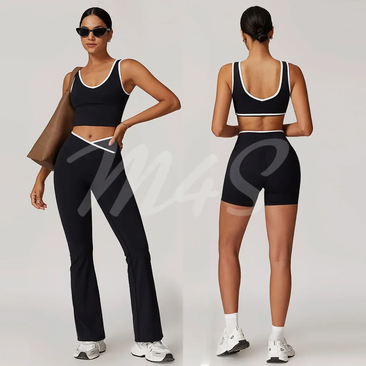 2 Pieces Workout Clothes for Women Yoga Set Matching Sets for Women ...