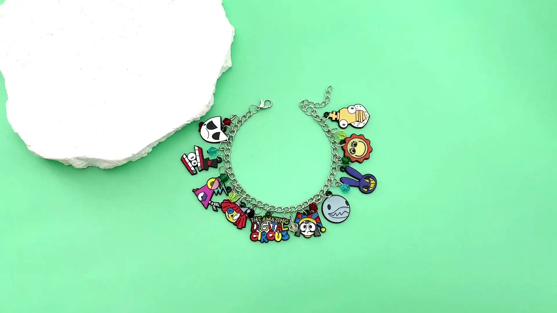 Adjustable Beaded Fan Bracelet Tadc The Amazing Digital Circus GIF ...