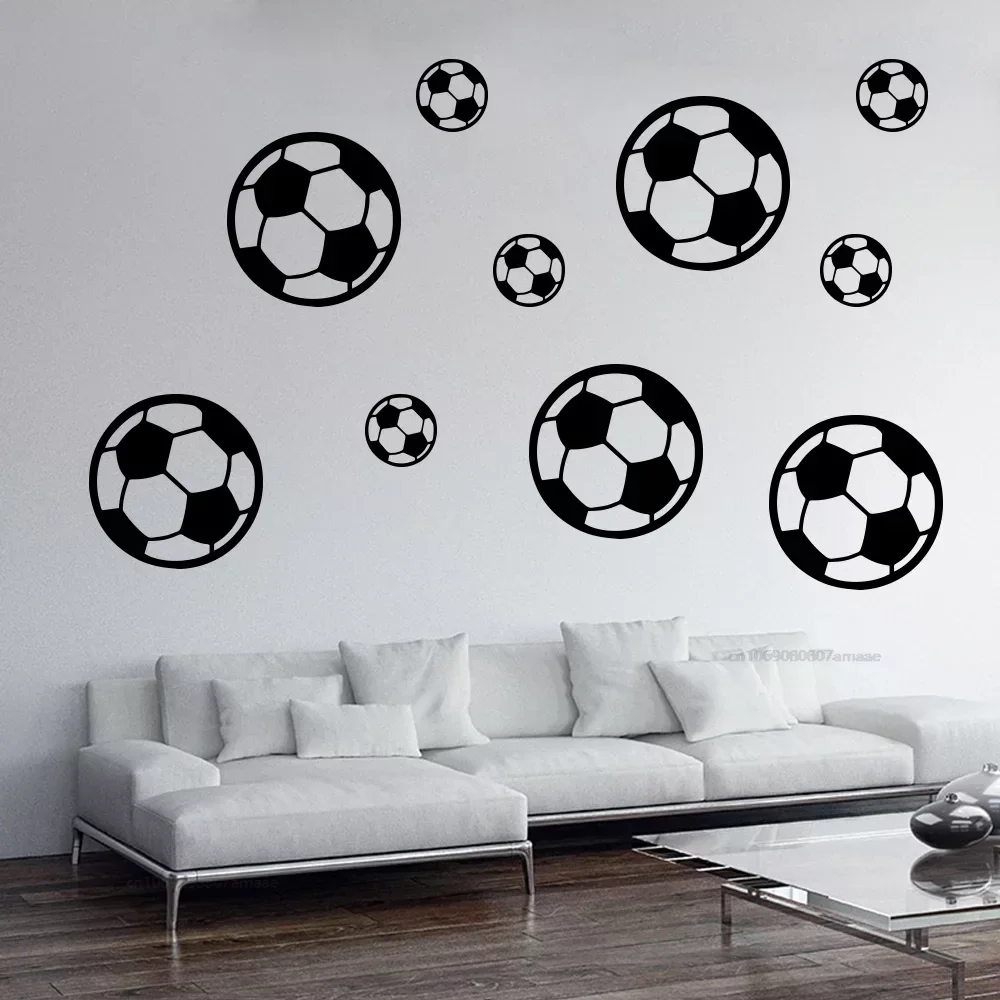 12pcs-Footbal-Soccer-Wall-Sticker-Waterproof-Home-Decor-for-Boy-Kids ...
