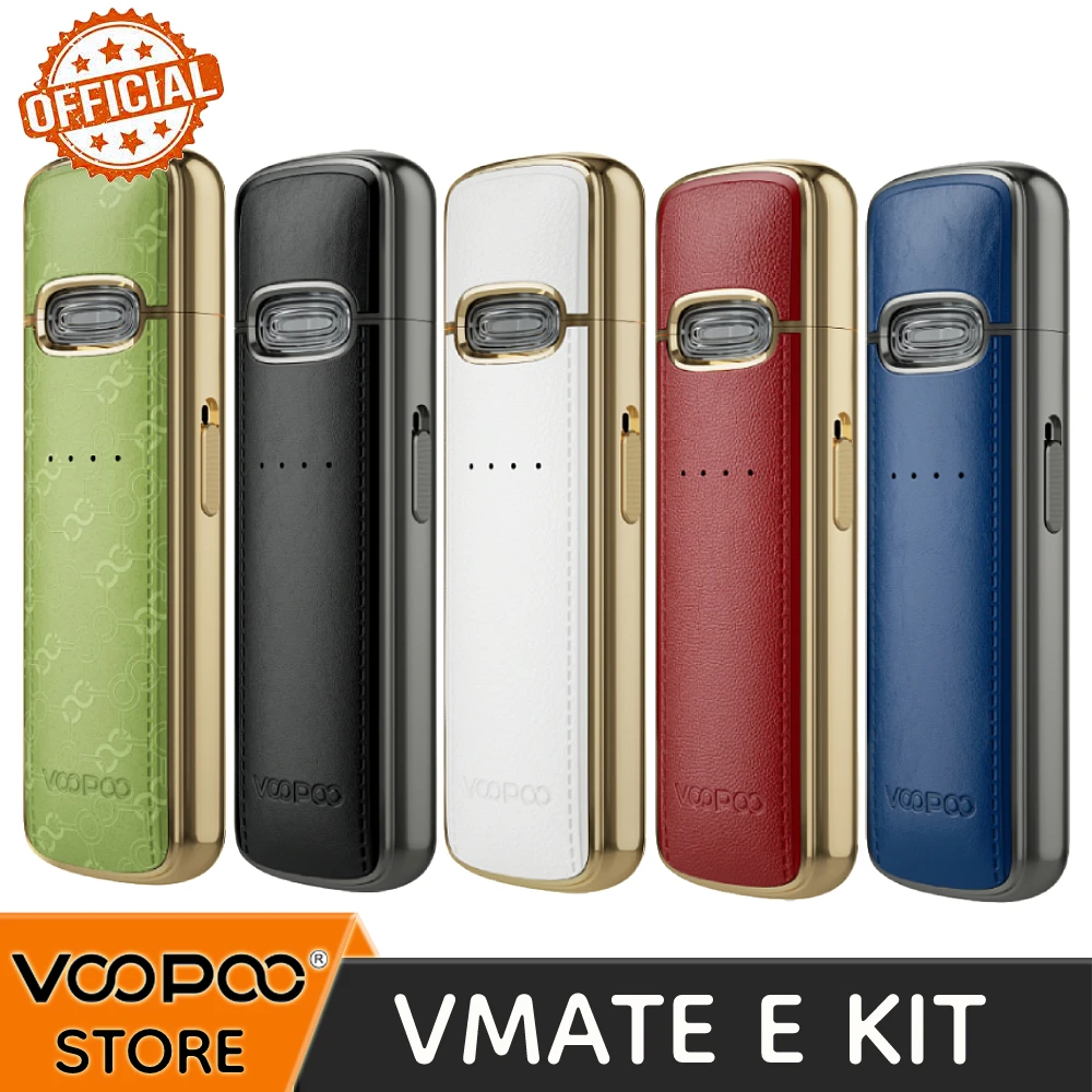 Official VOOPOO Vmate E Pod Kit Vape 3ml 20W 1200mAh Vmate V.Thru Pod/Vmate Cartridge V2 ...