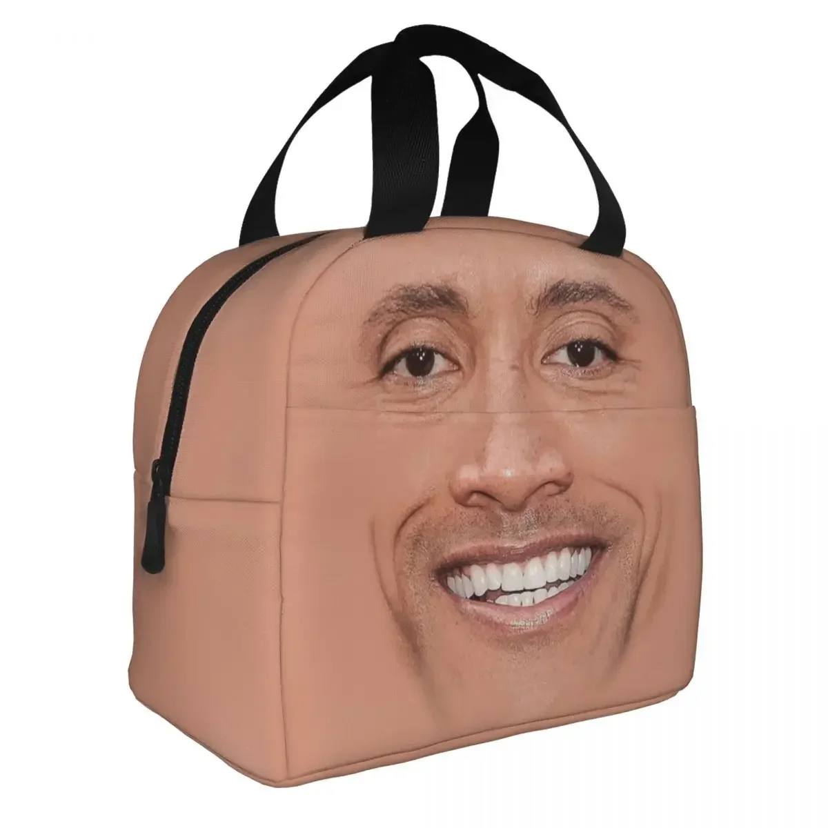The-Rock-Face-Insulated-Lunch-Bag-Thermal-Bag-Reusable-Dwayne-American ...