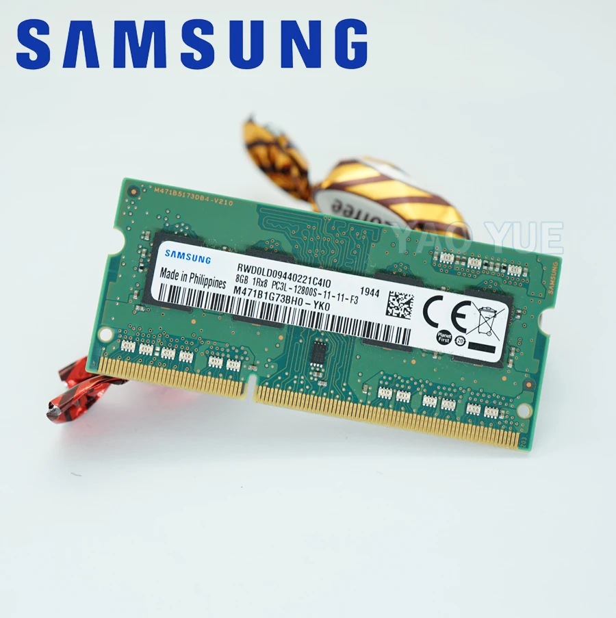 Samsung memoria RAM para portátil SODIMM, 4GB, 8GB, DDR3, DDR3L, PC3 ...