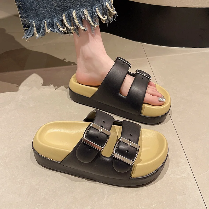 Shoes-House-Slippers-Platform-Low-Rivet-Luxury-Slides-Designer-Soft ...