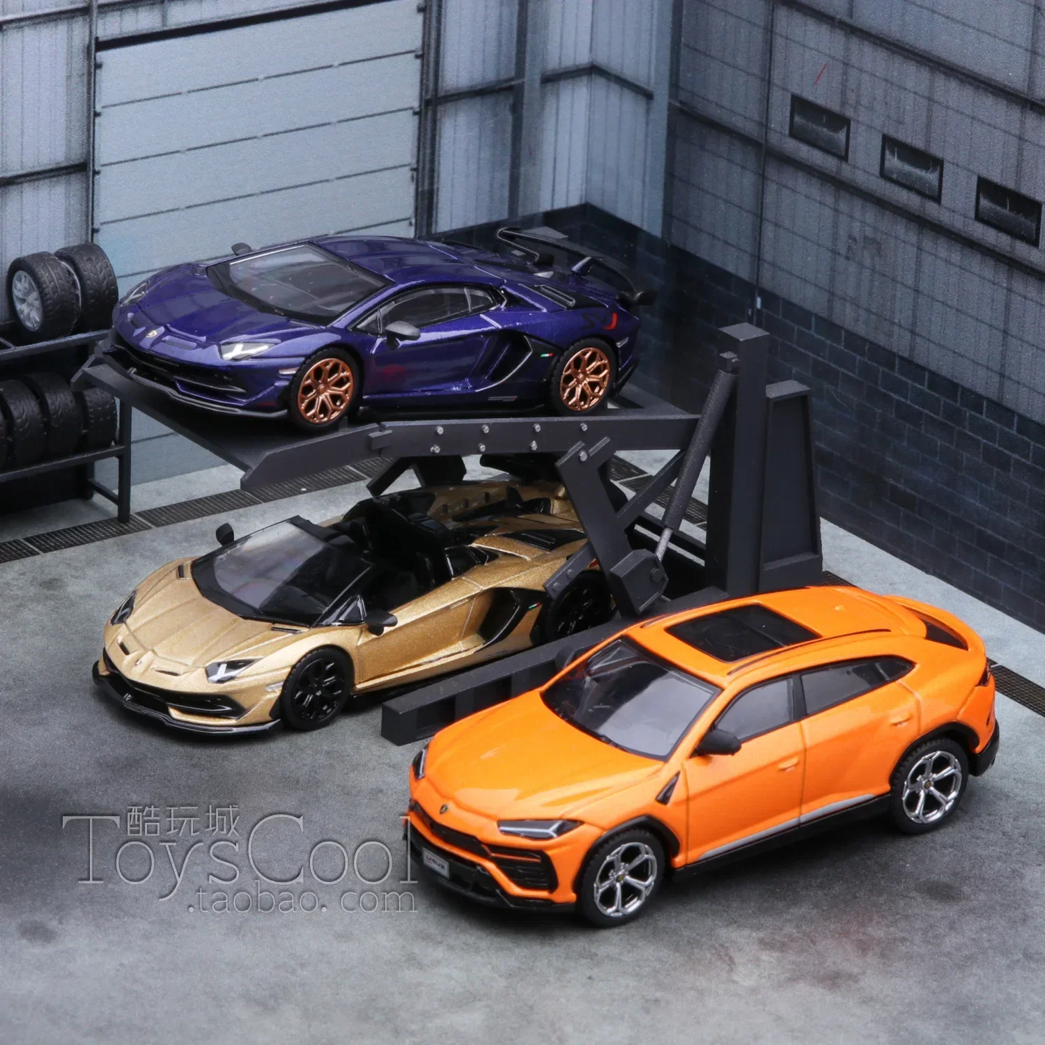 MINI-GT-1-64-LBWORKS-Lamborghini-Aventador-Limited-Edition-Matt-Silver ...