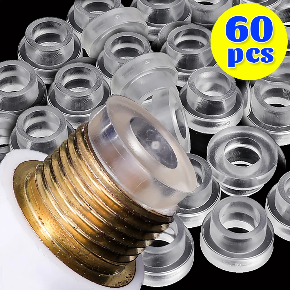 60-10Pcs-Faucet-Leakproof-Gasket-Universal-Silicone-Sealing-Gasket ...