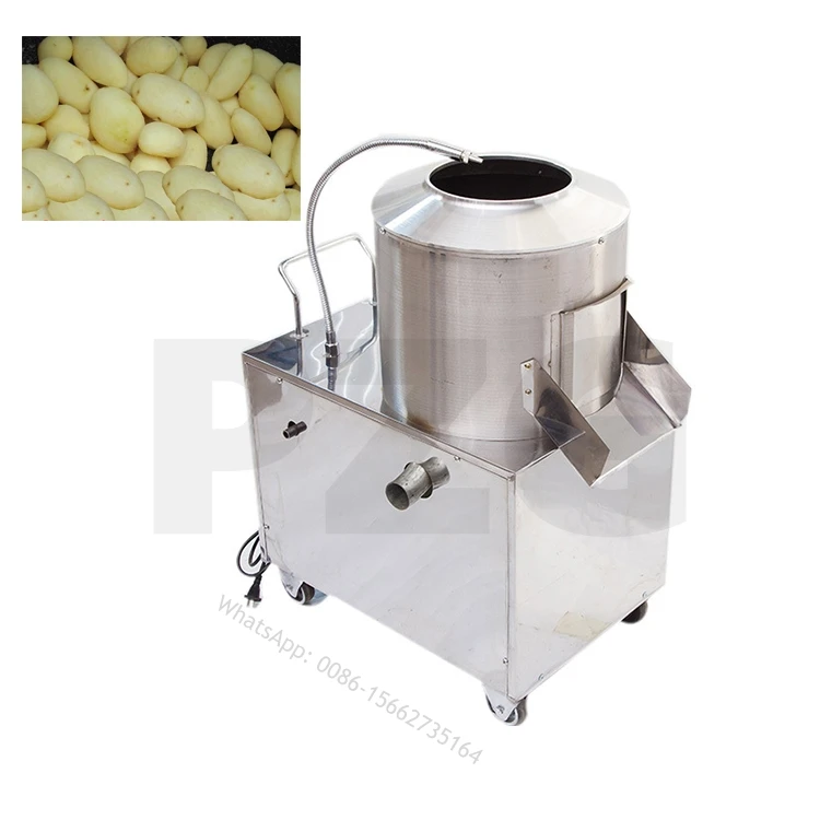 220V-Commercial-Electric-Potato-Peeler-Machine-Price-Potato-Washer ...