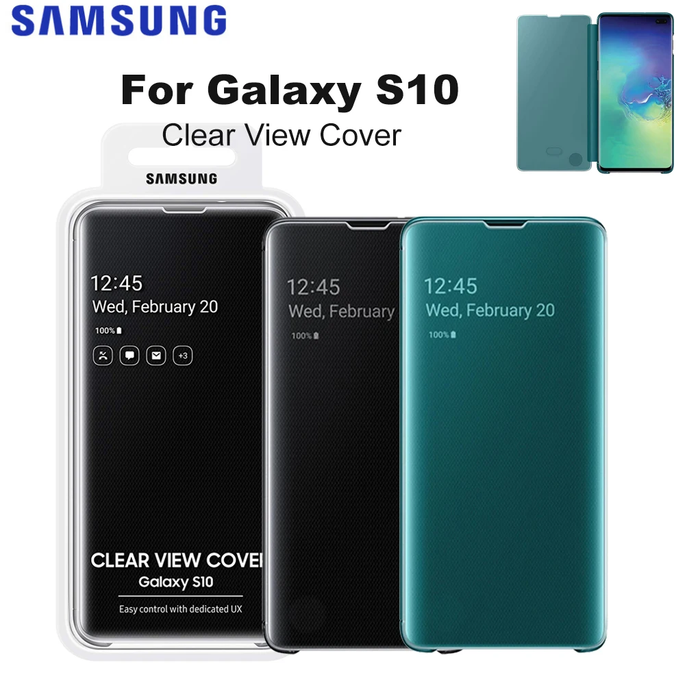 Original-Samsung-Galaxy-S10-Clear-View-Cover-for-Galaxy-S10-S-View-Cover-Flip-Case-intelligence.jpg