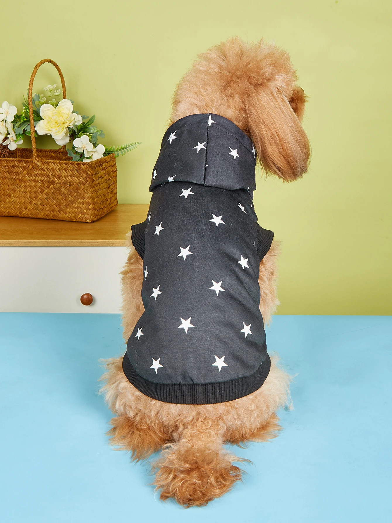 Pet Clothes for Dog Cat Puppy Hoodies Coat Stars Sweatshirt Dog Outfits ...